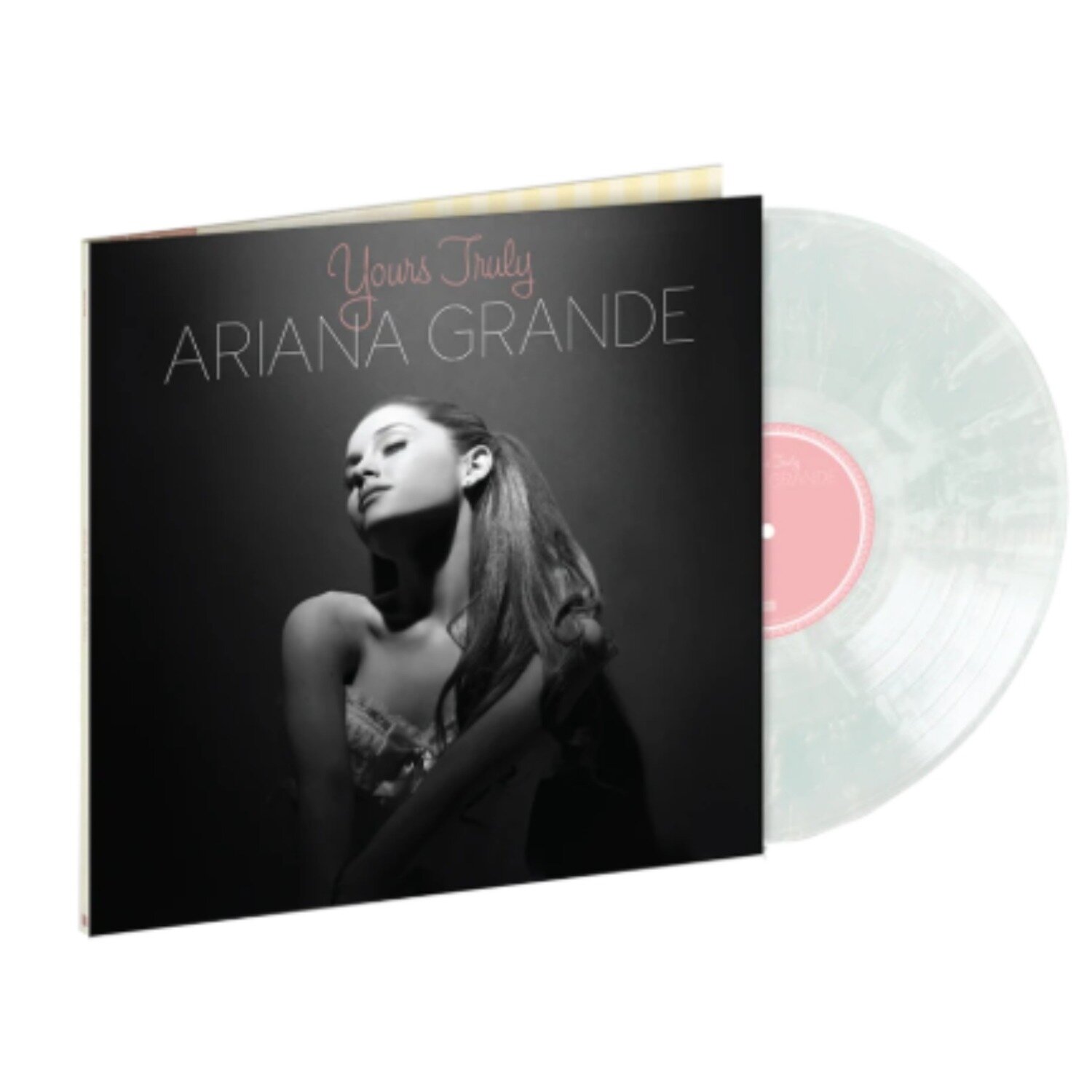 Виниловая пластинка Clear & White Swirl, Ariana Grande - Yours Truly, Vinyl, LP