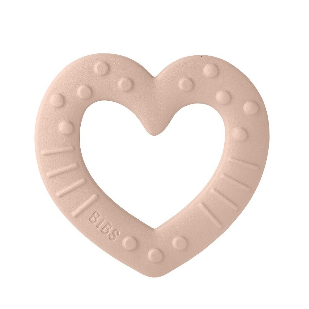 Прорезыватель грызунок детский для зубов BIBS Baby Bitie Heart Blush