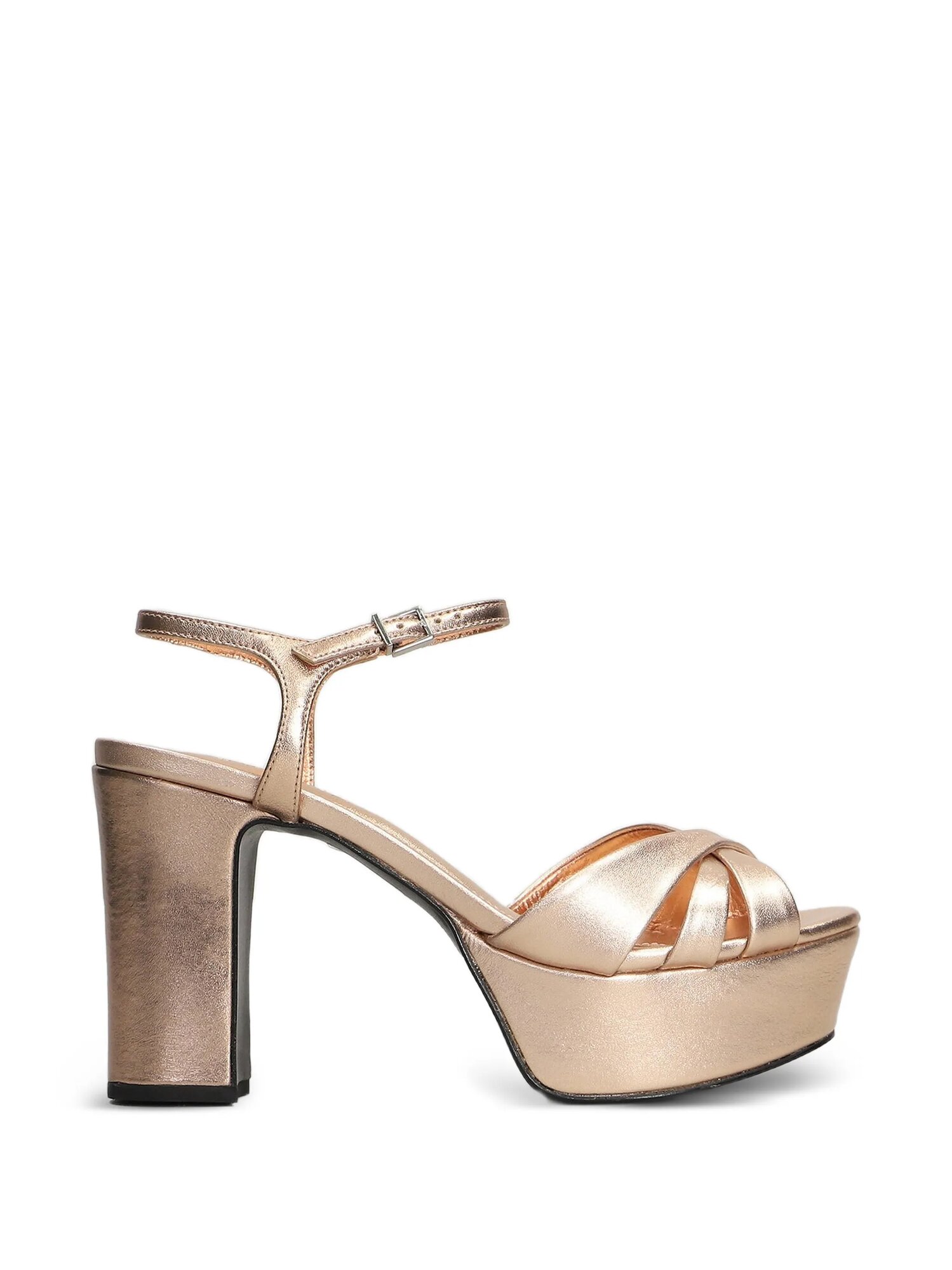 Босоножки Metallic crossover sandals