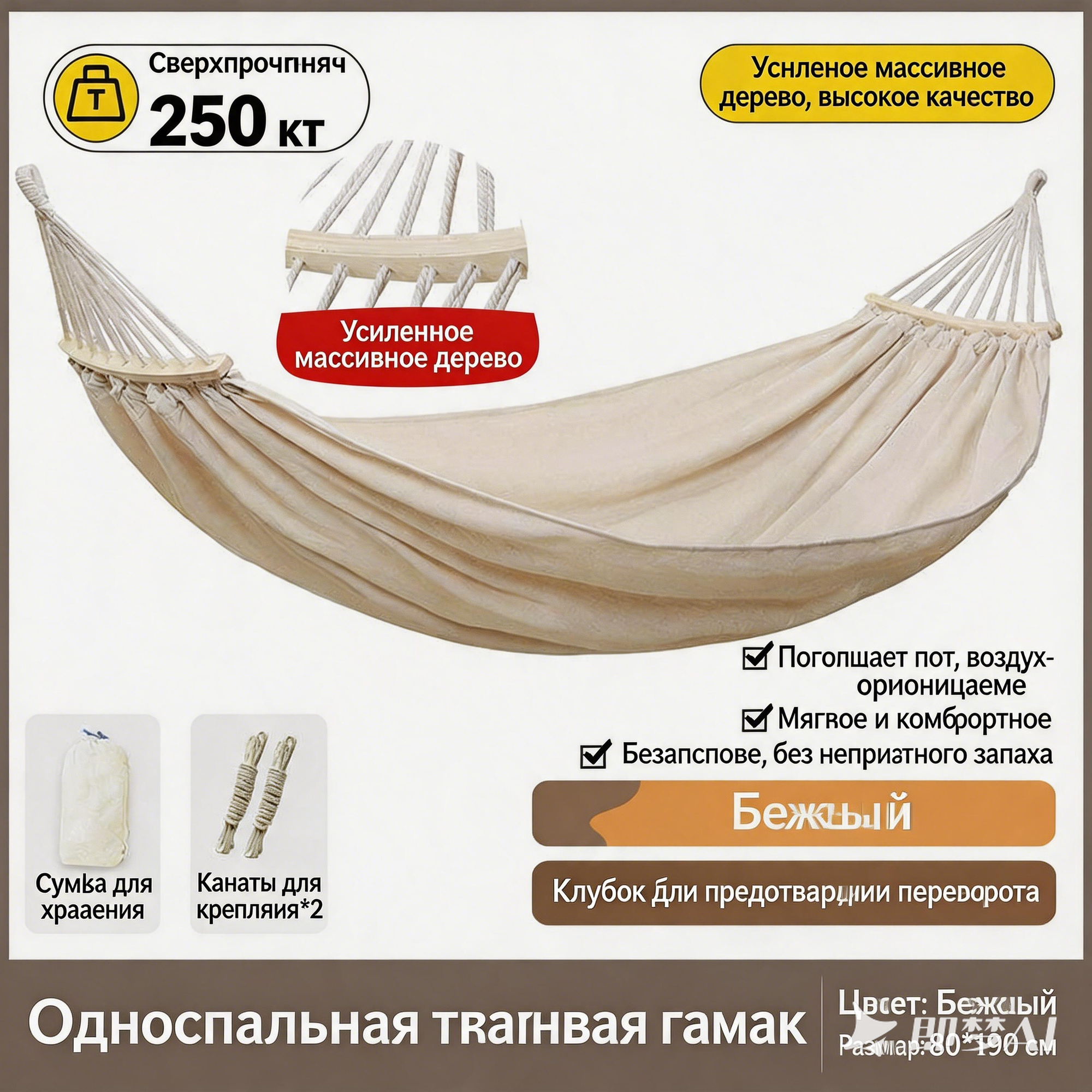 Уличный гамак и качели, садовый гамак для кемпинга на открытом воздухе, для одного человека, грузоподъемность 250 кг