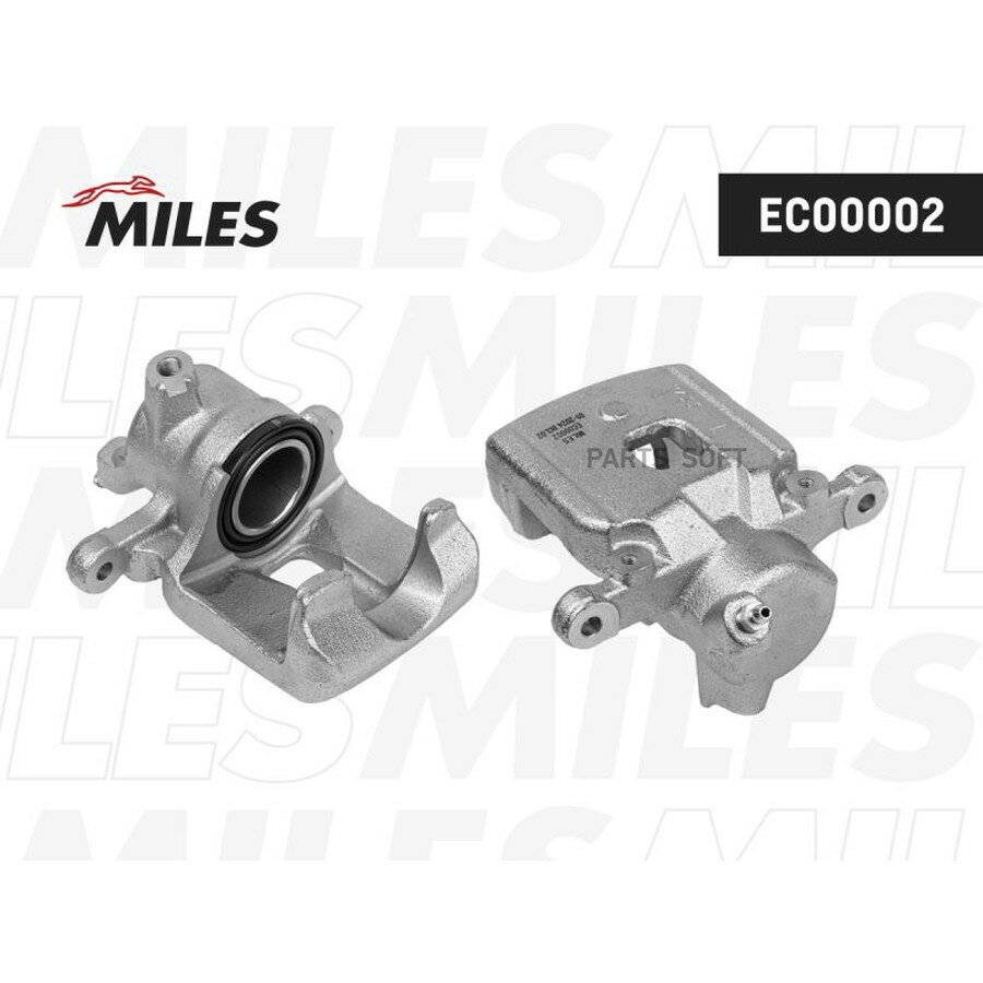 MILES EC00002 Суппорт тормозной TOYOTA LC100 98-07 зад. лев. (без скобы) ()