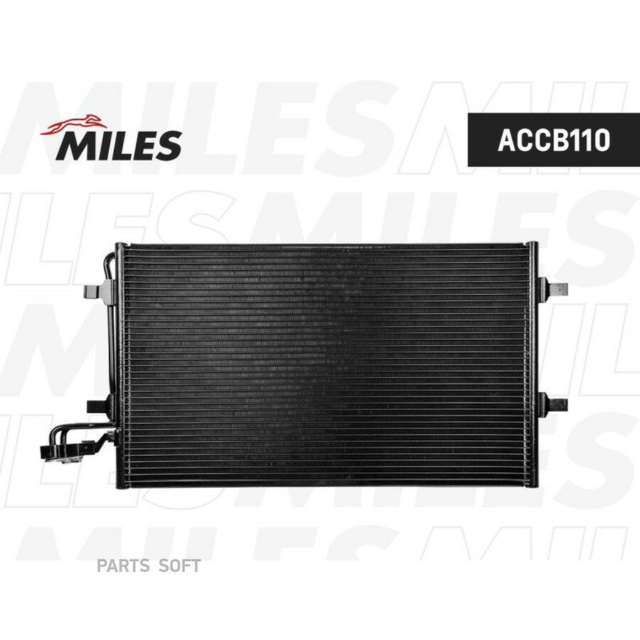 MILES ACCB110 Конденсер VOLVO C30 1.6 06- ()