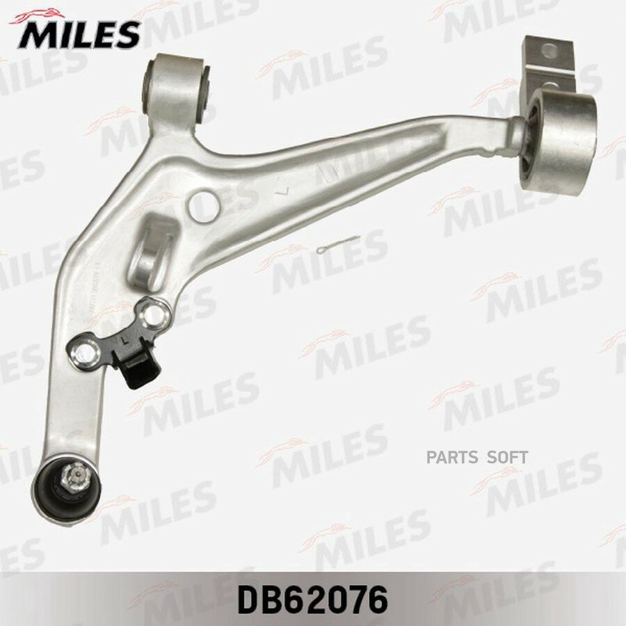 MILES DB62076 Рычаг NISSAN X-TRAIL T30 00-06 пер. подв. лев. ()