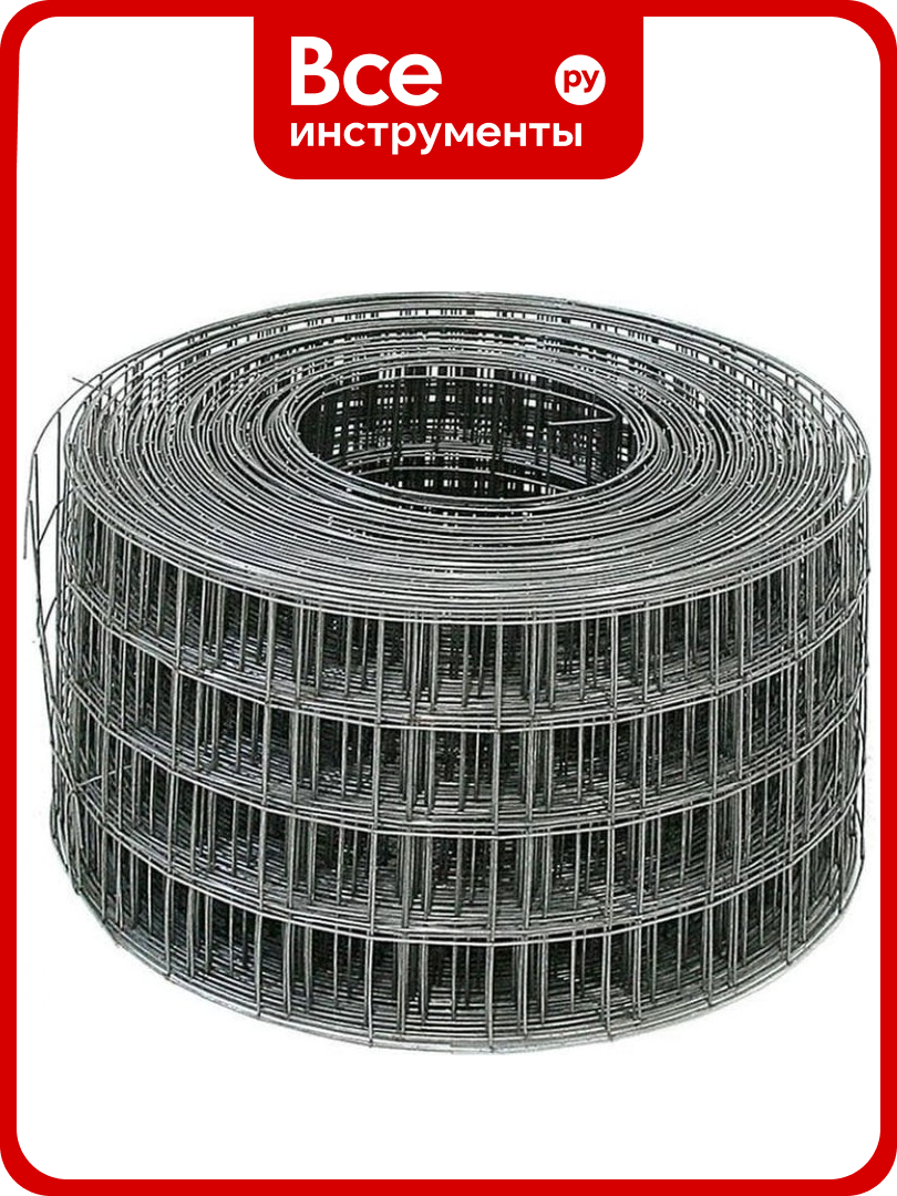 Сетка сварная ВИТ в рулоне, ячейка 25*25, размер 0,25x25м, 1.4 мм, 50183