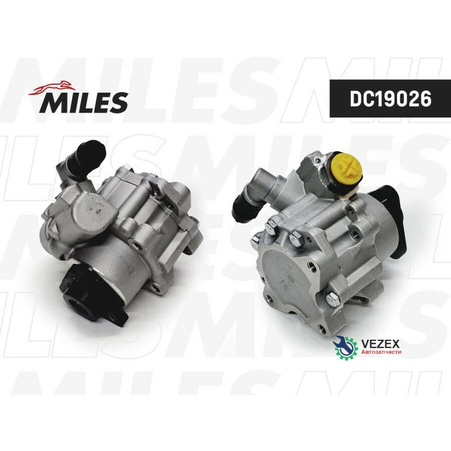 MILES DC19026 Насос ГУР AUDI A6/SKODA/VW PASSAT 1.9-3.0 96-05 DC19026