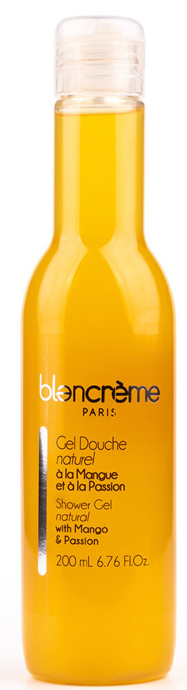 Blancreme Гель для душа "Манго & маракуйя" 200 мл Shower Gel Natural With Mango & Passion Fruit 200 30 шт.