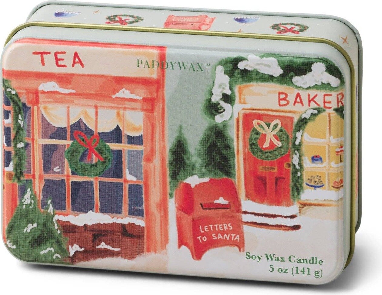 PADDYWAX Компактная дорожная свеча "Сладкий апельсин и ель" 144 г Sweet Orange & Fir Candle 144 1 шт.