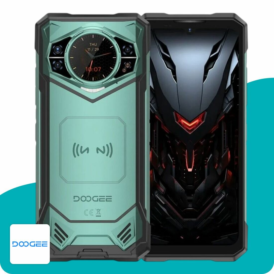 Смартфон Doogee S200X 12/512GB Green