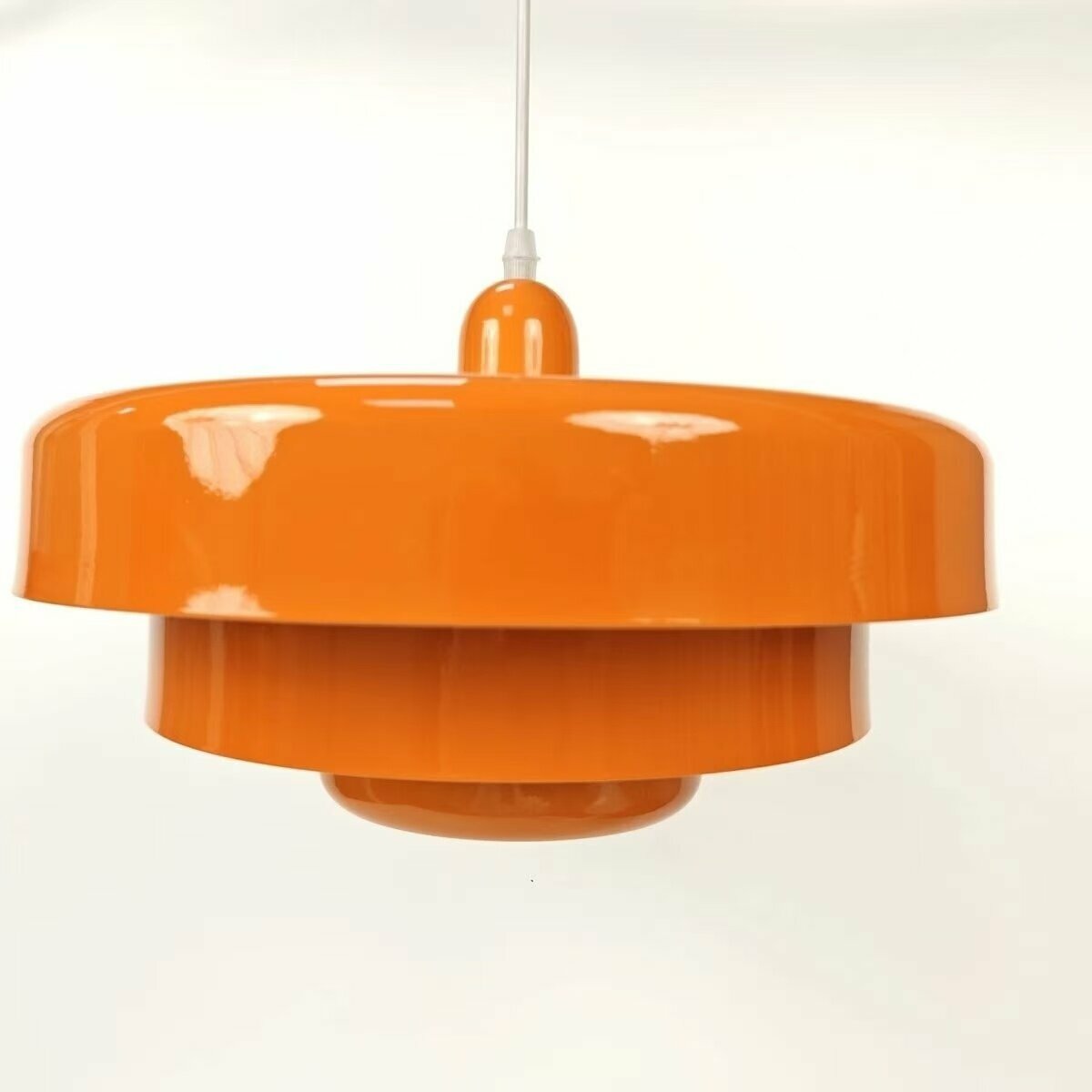 Подвесной светильник Clear Lighting, барокко, E27, длина подвеса 150см, металлм,35*21*150cm， оранжевый，белый свет