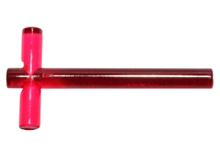 Bar 4L / 2L Crossed (Lightsaber Blade), 21699 Trans-Red U