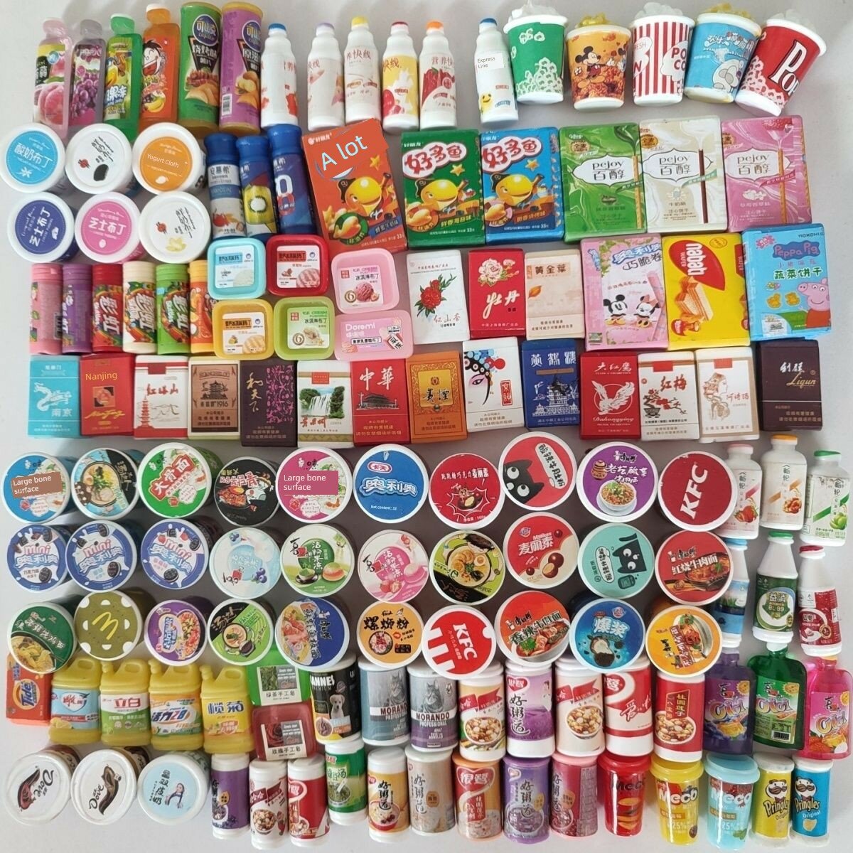 Миниатюрный магазин-игрушка: имитация продуктов, миниатюрные товары, маленький супермаркет, игра в ролевые игры,