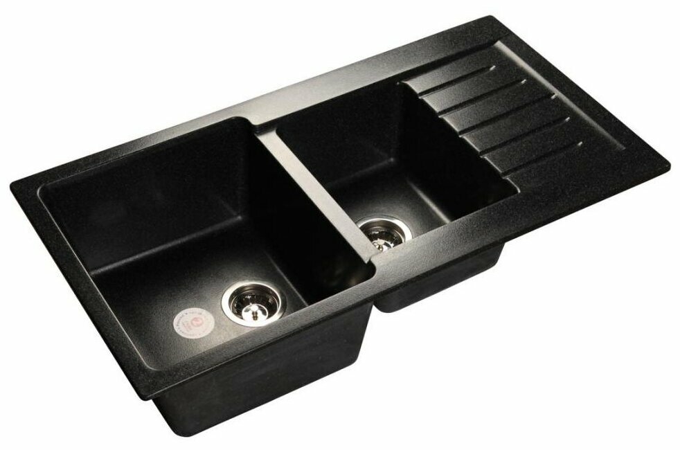 Кухонная мойка GranFest Practic GF-P980KL черный