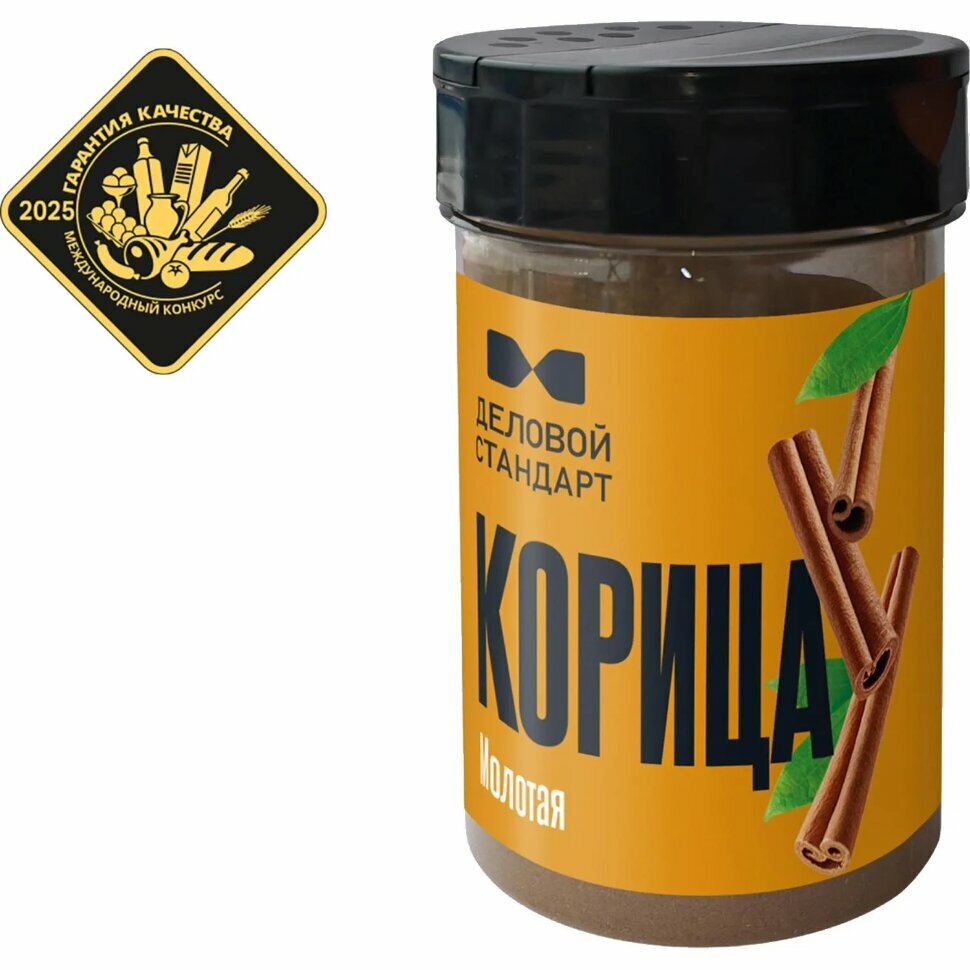 Корица молотая Деловой Стандарт, пэт, 90г, 2273077