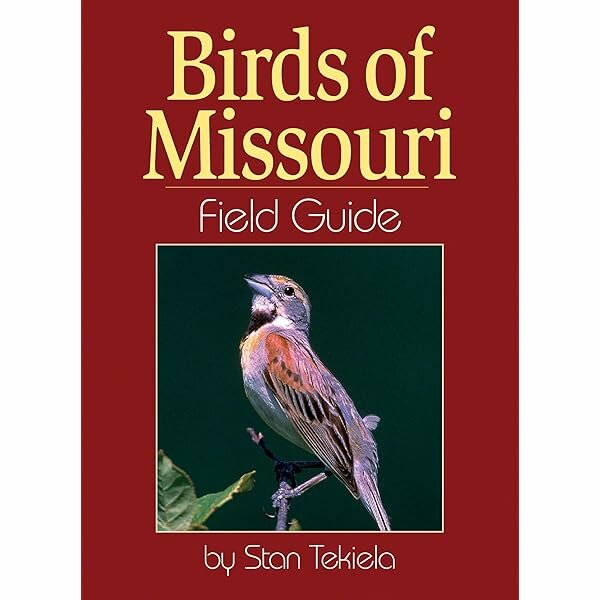 Birds of Missouri Field Guide，Reprinted paperback book