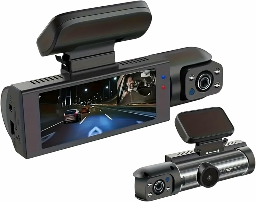 Автомобильный видеорегистратор Black Box Full HD 1080P, 2 камеры, G-sensor