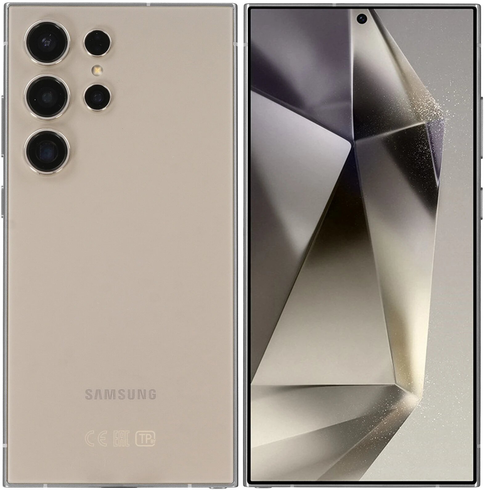 Смартфон Samsung Galaxy S24 Ultra 12/256 ГБ, Dual: nano SIM + eSIM, titanium gray