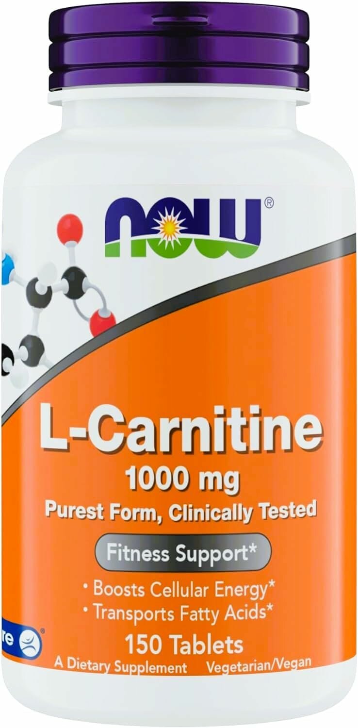 NOW L-Carnitine 1000 mg 150 tablets (Л-карнитин)