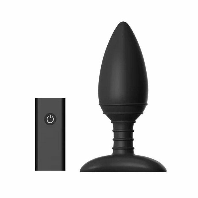 Вибровтулка Nexus Ace L, черная, силикон, 14 см, аккумулятор