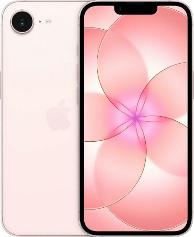 Смартфон Apple iPhone 17e, 8/512Gb, Nano SIM+eSIM, Soft Pink (Розовый)
