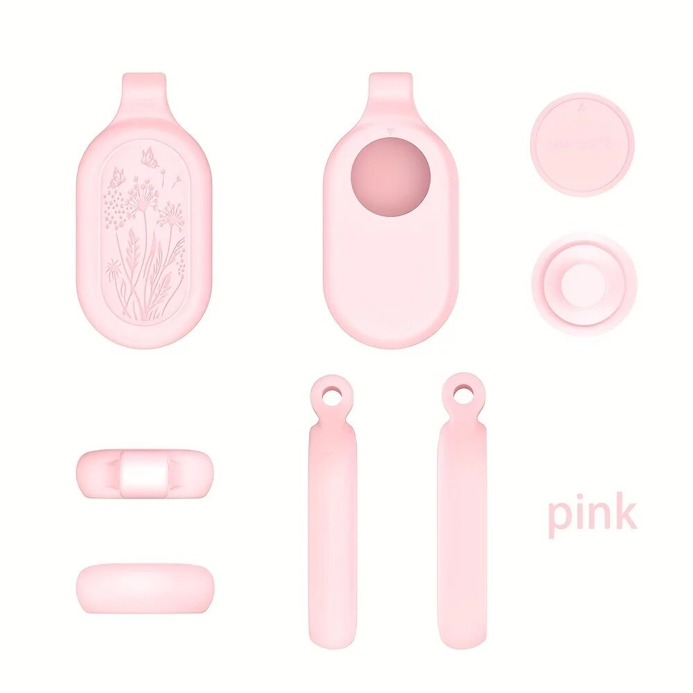 Силиконовый чехол для Samsung Galaxy SmartTag2 Розовый, Pink
