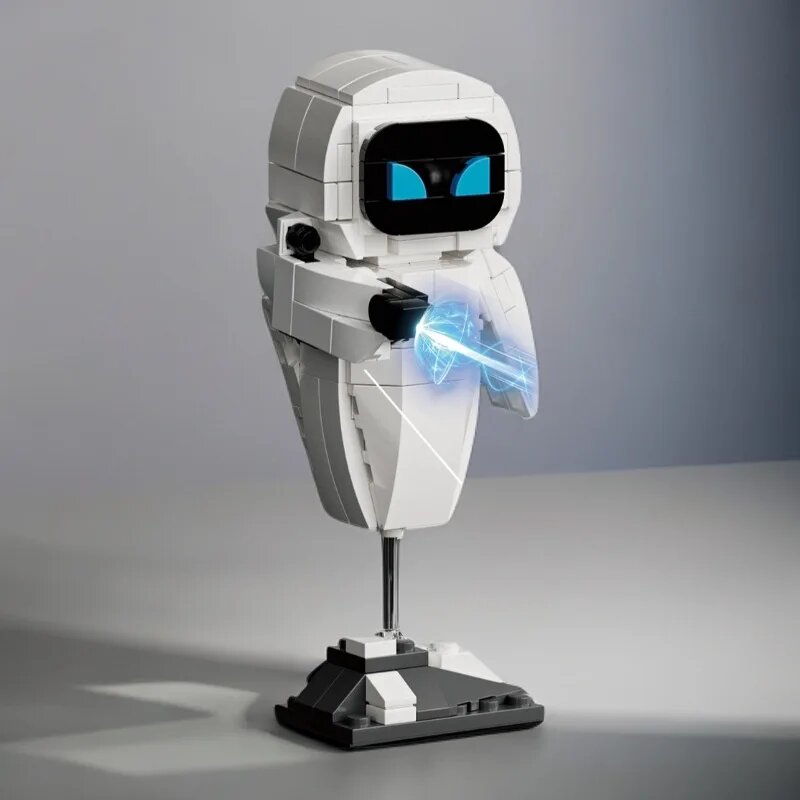 Набор для сборки роботов Wall.E Eve из пластика 1PCS1