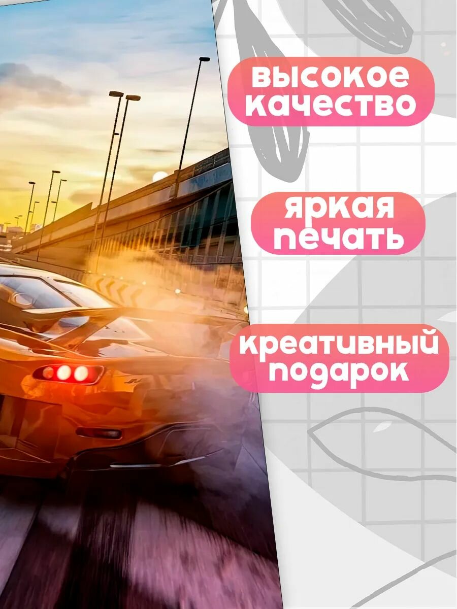 Постеры на стену Forza horizon , плакат 1шт, А4 размер. — фото 1