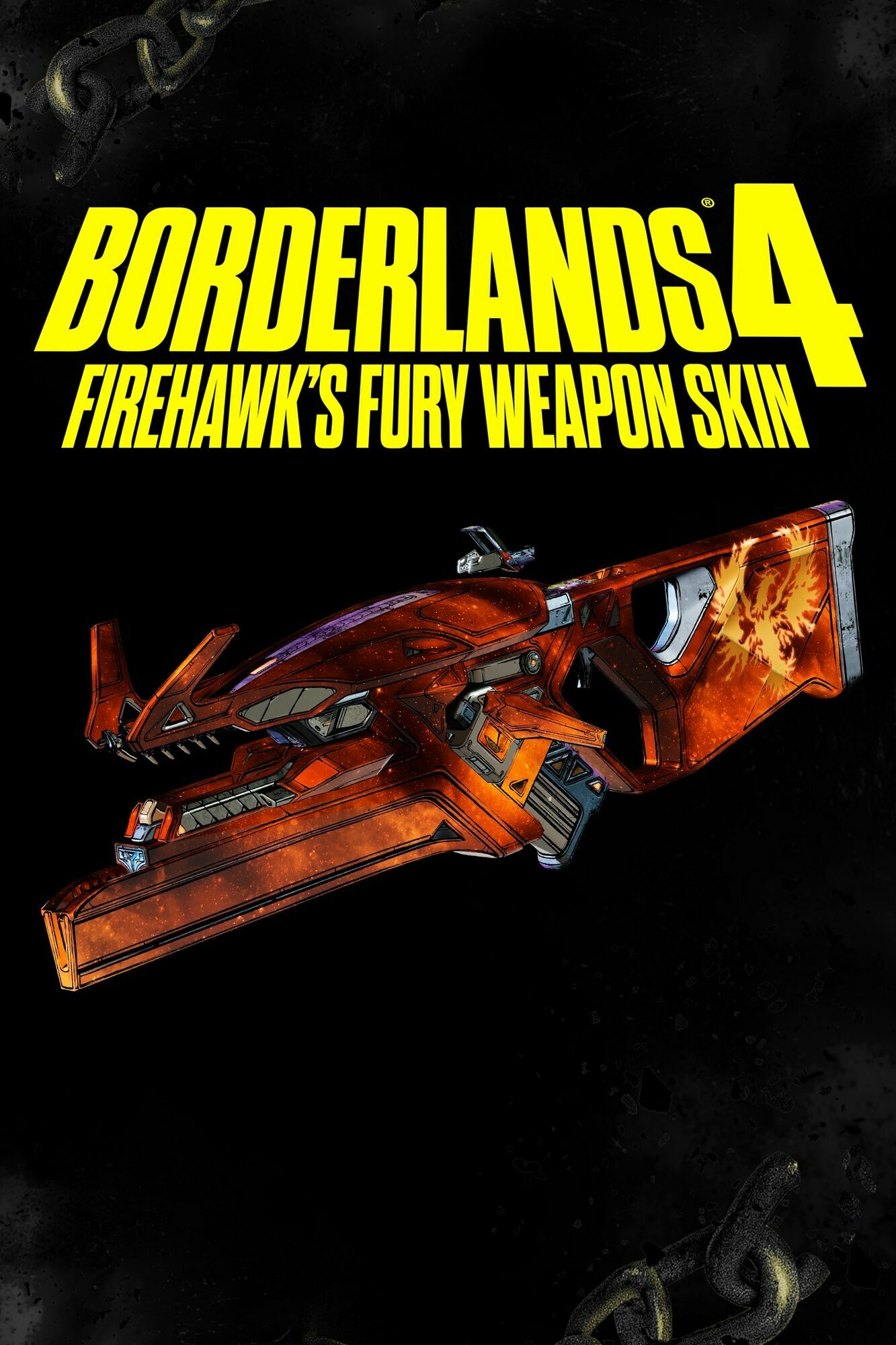 Дополнение Borderlands4: Firehawk's Fury Weapon Skin — Xbox Series X|S — Цифровая версия