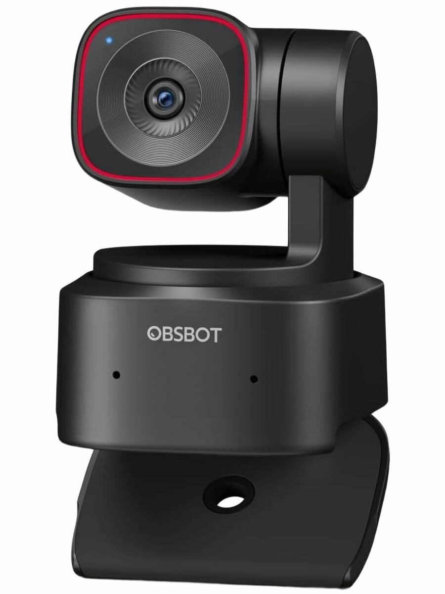 Веб-камера OBSBOT Tiny 2 Light: 4К30p, 1080p60, автослежение и зум
