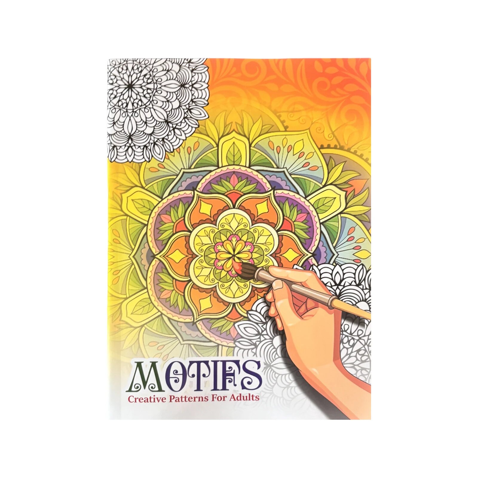 Книга-раскраска "Motifs" для взрослых, цвет BK04193-4