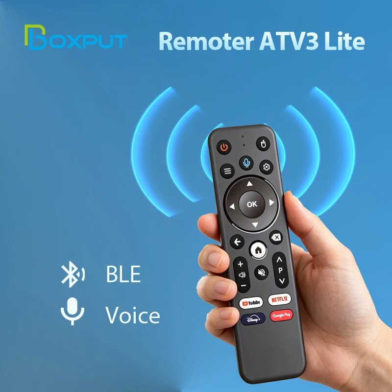 BOXPUT TV Stick Remote ATV3 Lite Bluetooth Голосовой пульт Remoter ATV3 Lite-1