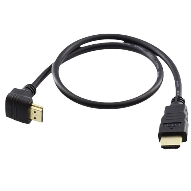 HDMI кабель угловой CableCC 0.5m, UP — фото 1