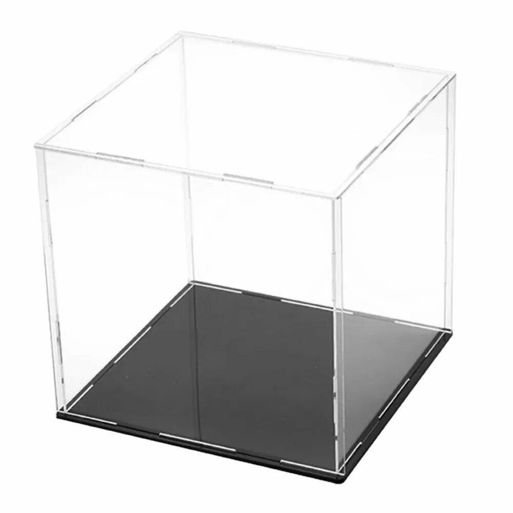 Прозрачный Акриловый Дисплей Для Миниатюр, Квадратная Форма, 25x25см, 1Шт