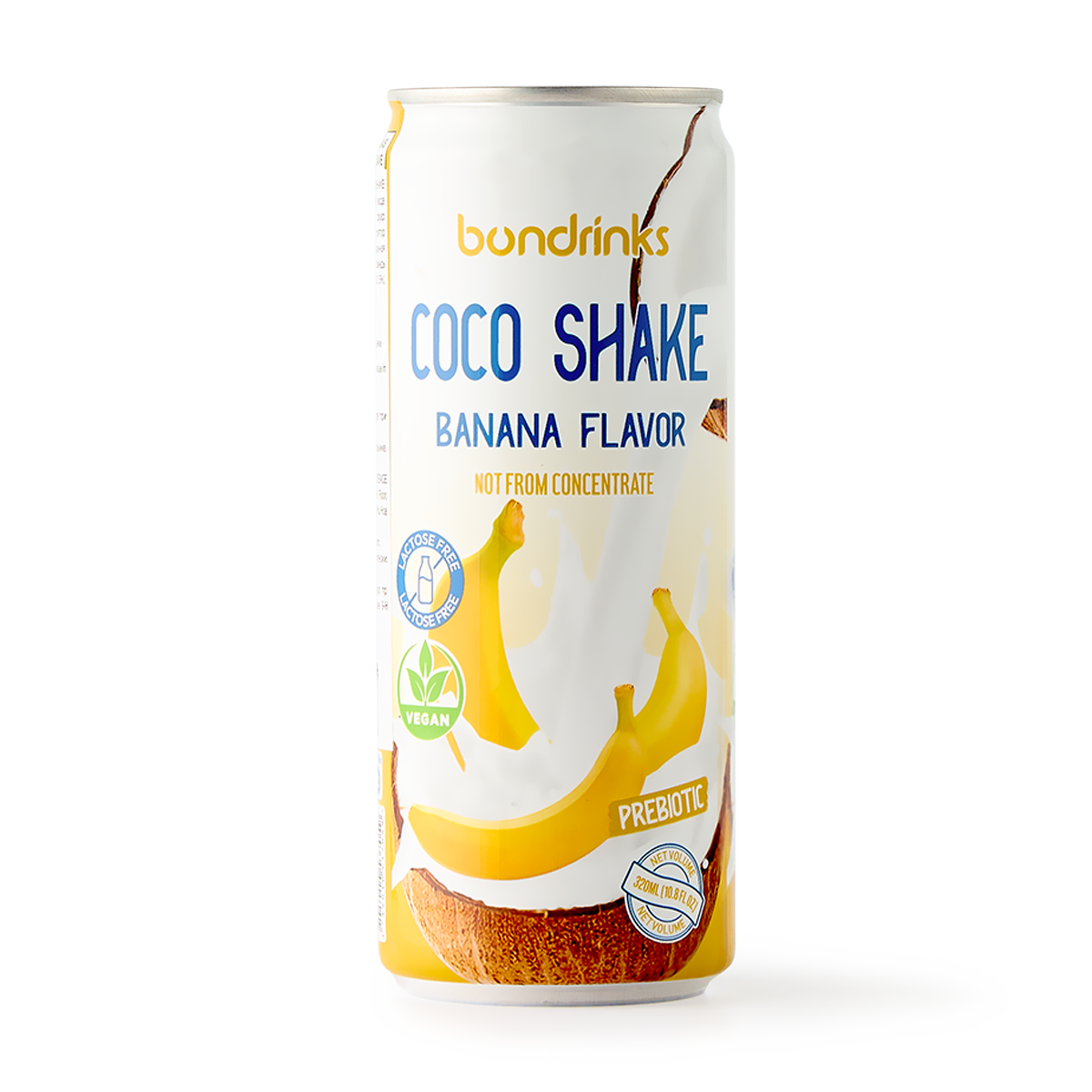 Напиток Bondrinks "Coco Shake Banana Flavor", растительный, 320мл
