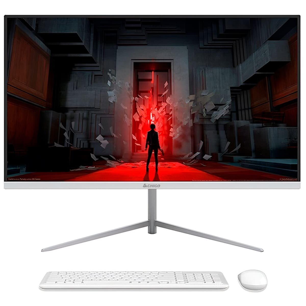 Моноблок Chigo 23.8" All-in-One PC R2402 (Intel Core i7-10750H, RAM 16GB, SSD 512GB) White