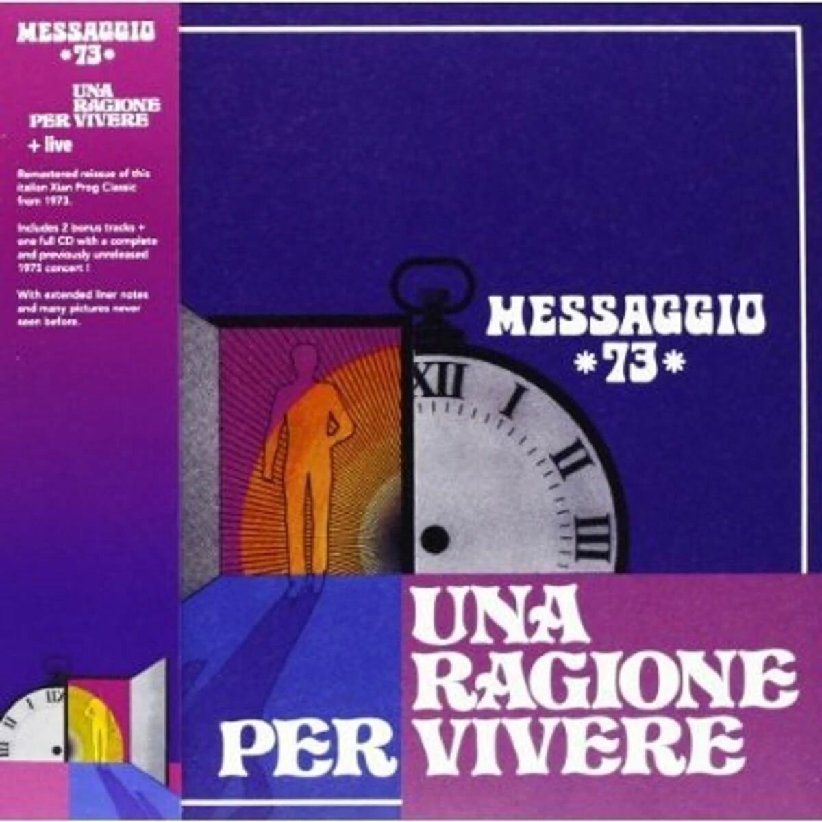 CD диск Messaggio 73 - Una Ragione Per Vivere (2CD) 2016, Digisleeve
