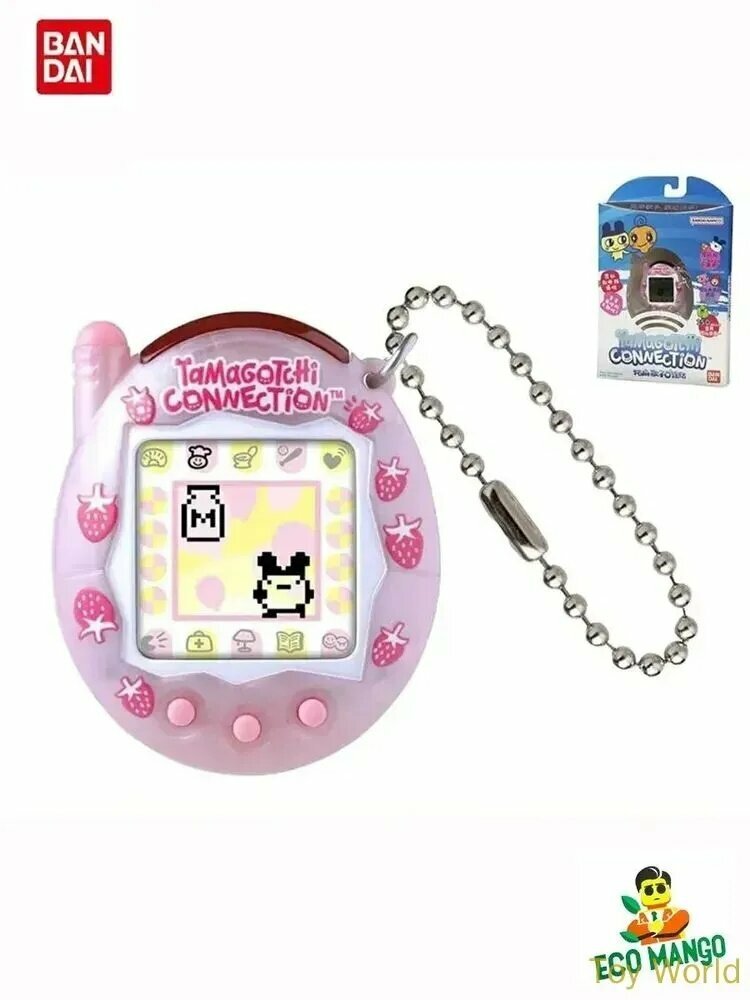 Виртуальный питомец Tamagotchi Connection-Stawberry , китайская версия Английское меню