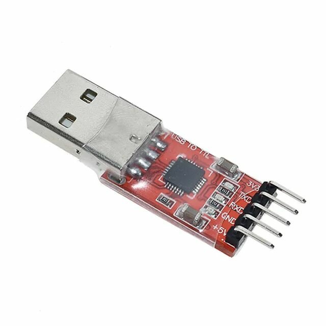 USB UART, TTL конвертер, адаптер, преобразователь интерфейсов на чипе CP2102 (3,3-5v)
