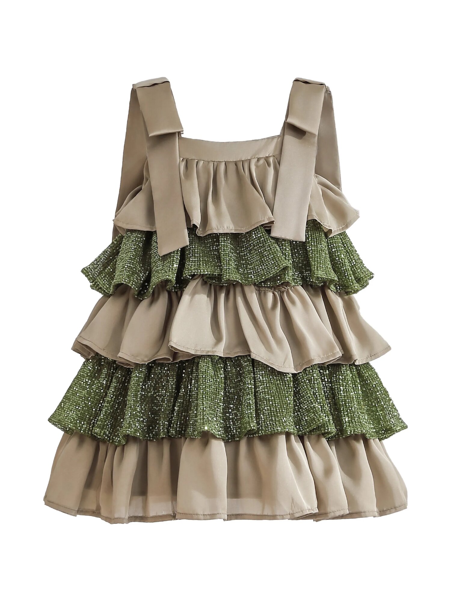Платье Bellamy ruffled sequin-embellished dress