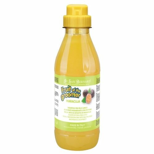 Iv San Bernard Fruit of the Groomer Maracuja Shampoo Long coat / Шампунь Ив Сан Бернард для Длинной шерсти с Протеинами 500 мл
