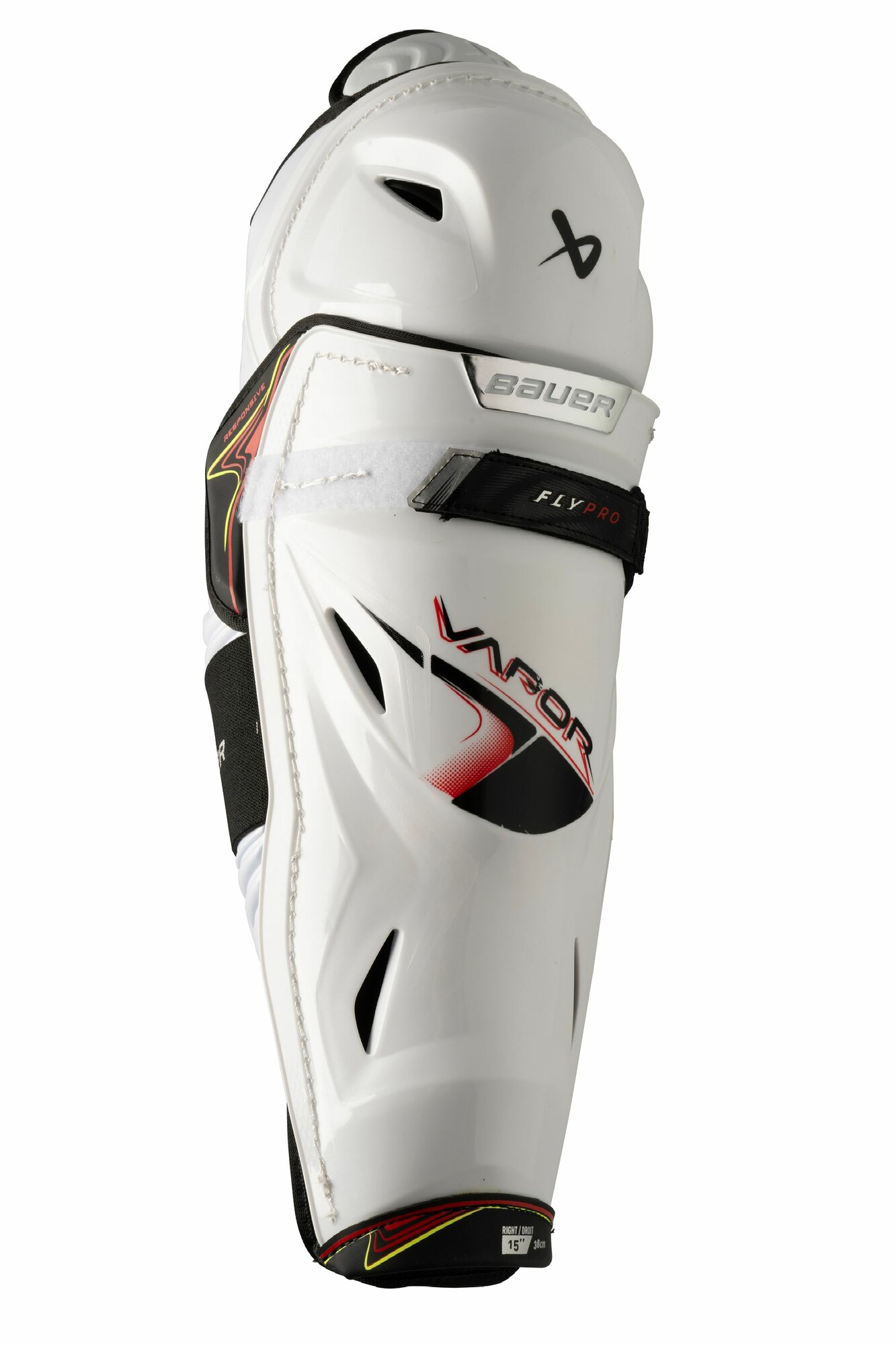 Щитки хоккейные BAUER S25 VAPOR FLYPRO SHIN GUARD INT/14 Белый