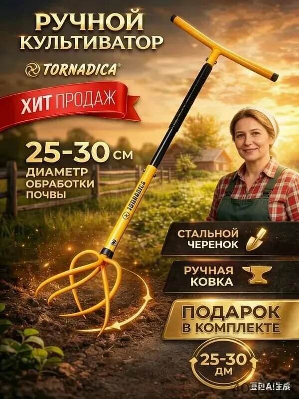 Культиватор ручной