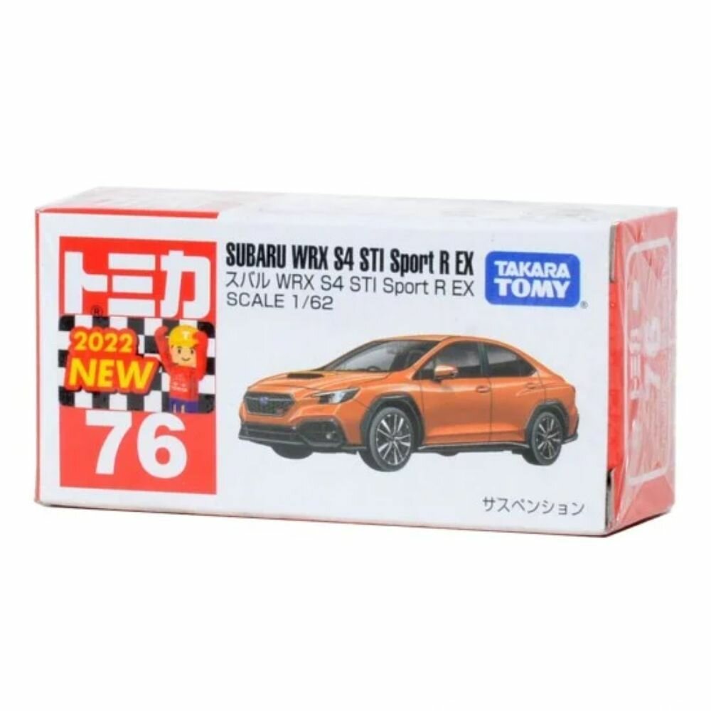 Машинка Takara Tomy Tomica Subaru WRX S4 STI Sport R EX BX076 Diecast Scale Model Car