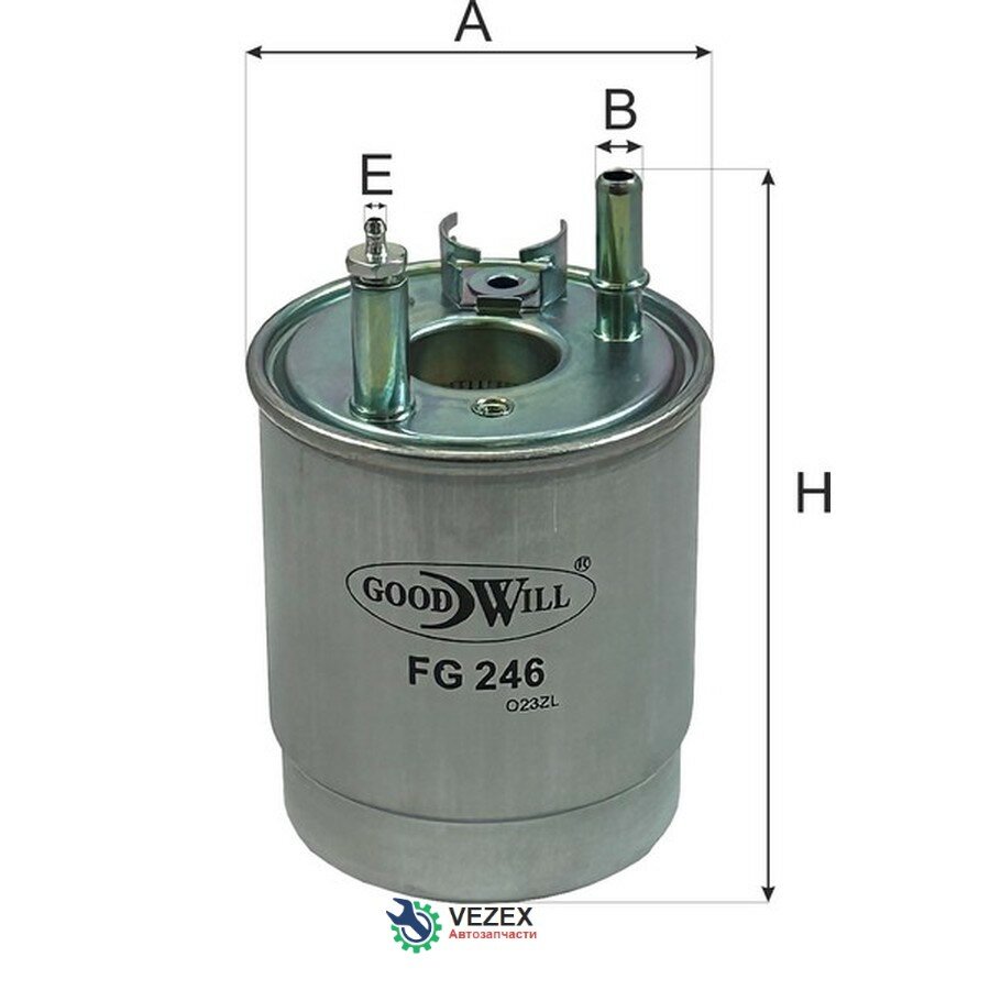 GOODWILL FG246 Фильтр топливный