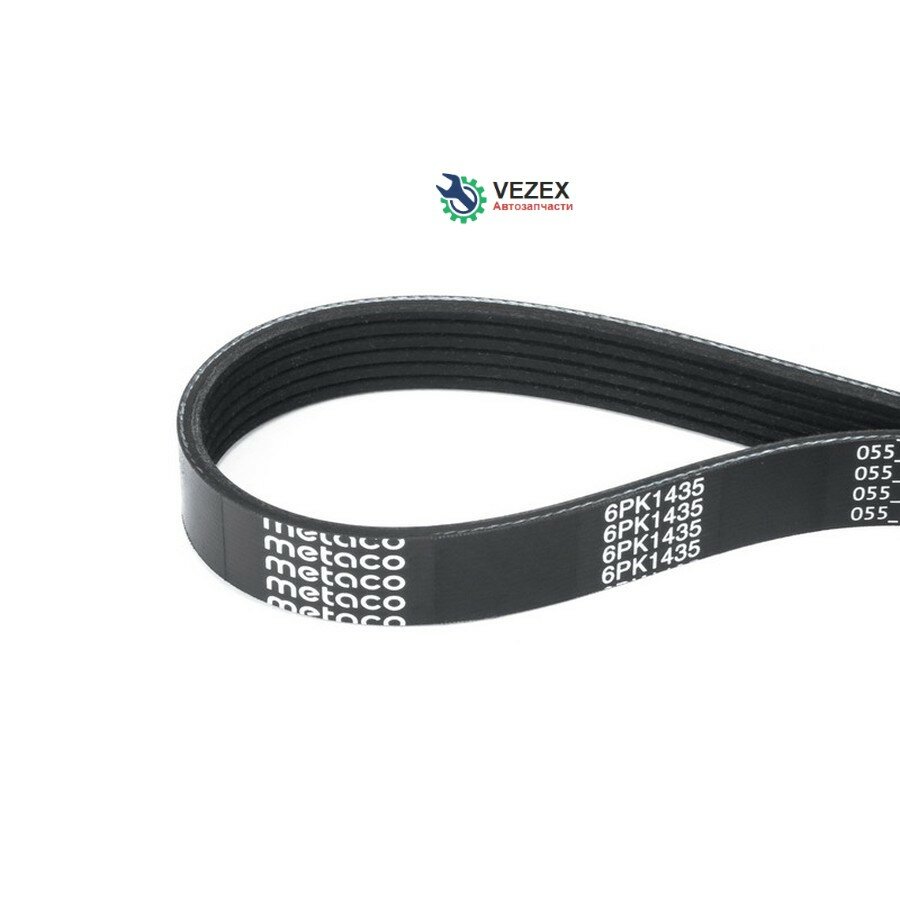 METACO 6PK1435 Ремень ручейковый CITROEN/PEUGEOT/MAZDA