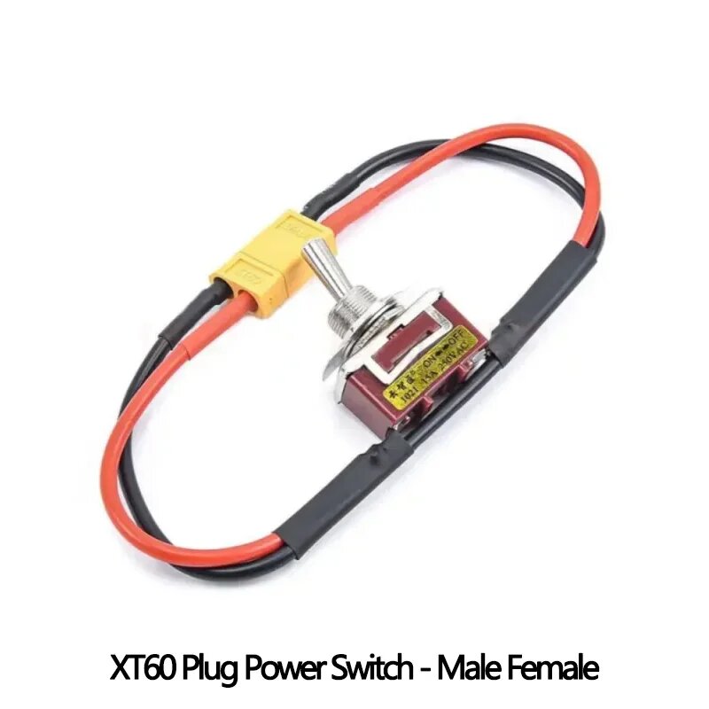 Переключатель питания HawkSpeed XT60 XT90 для дрона XT60 14AWG 30CM