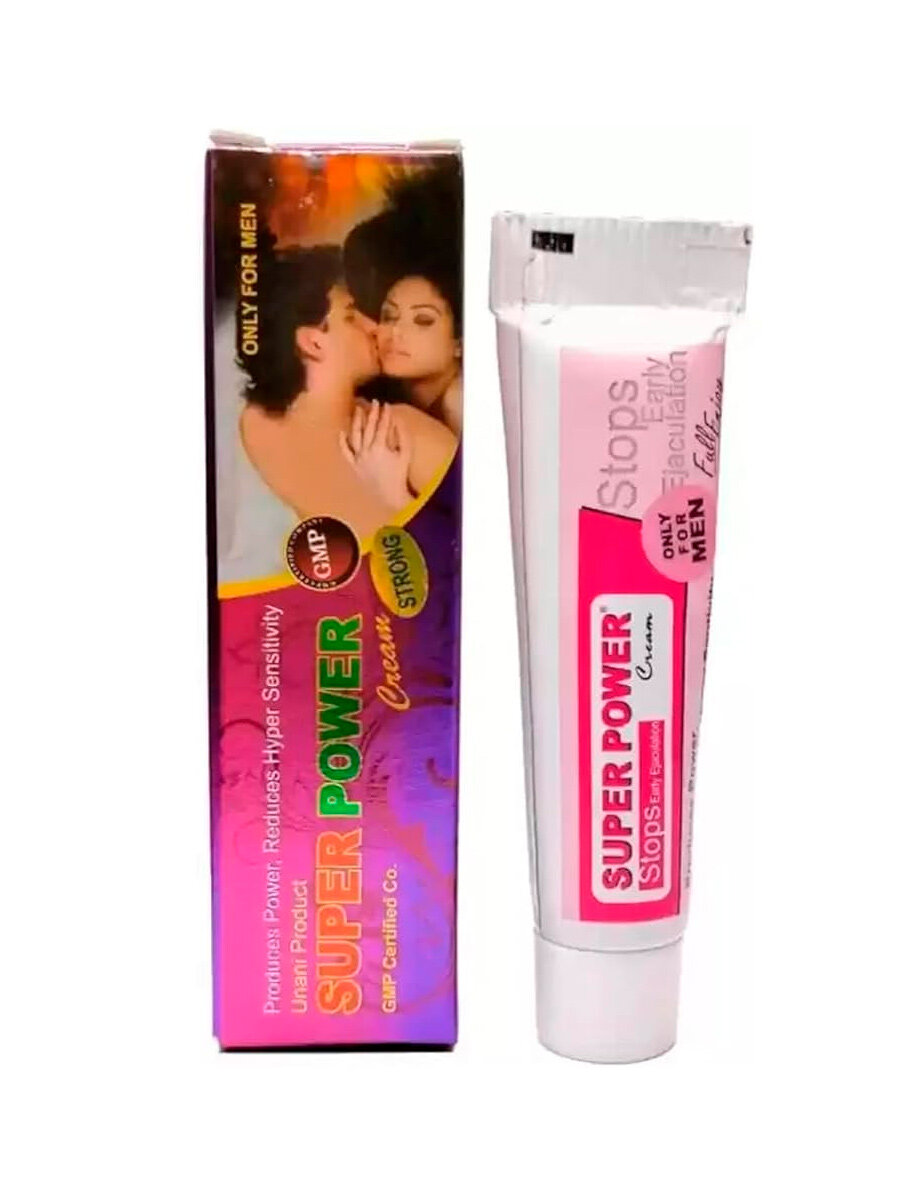 Супер Пауэр крем (Super Power cream Aman India), 1 упаковка по 4 грамма