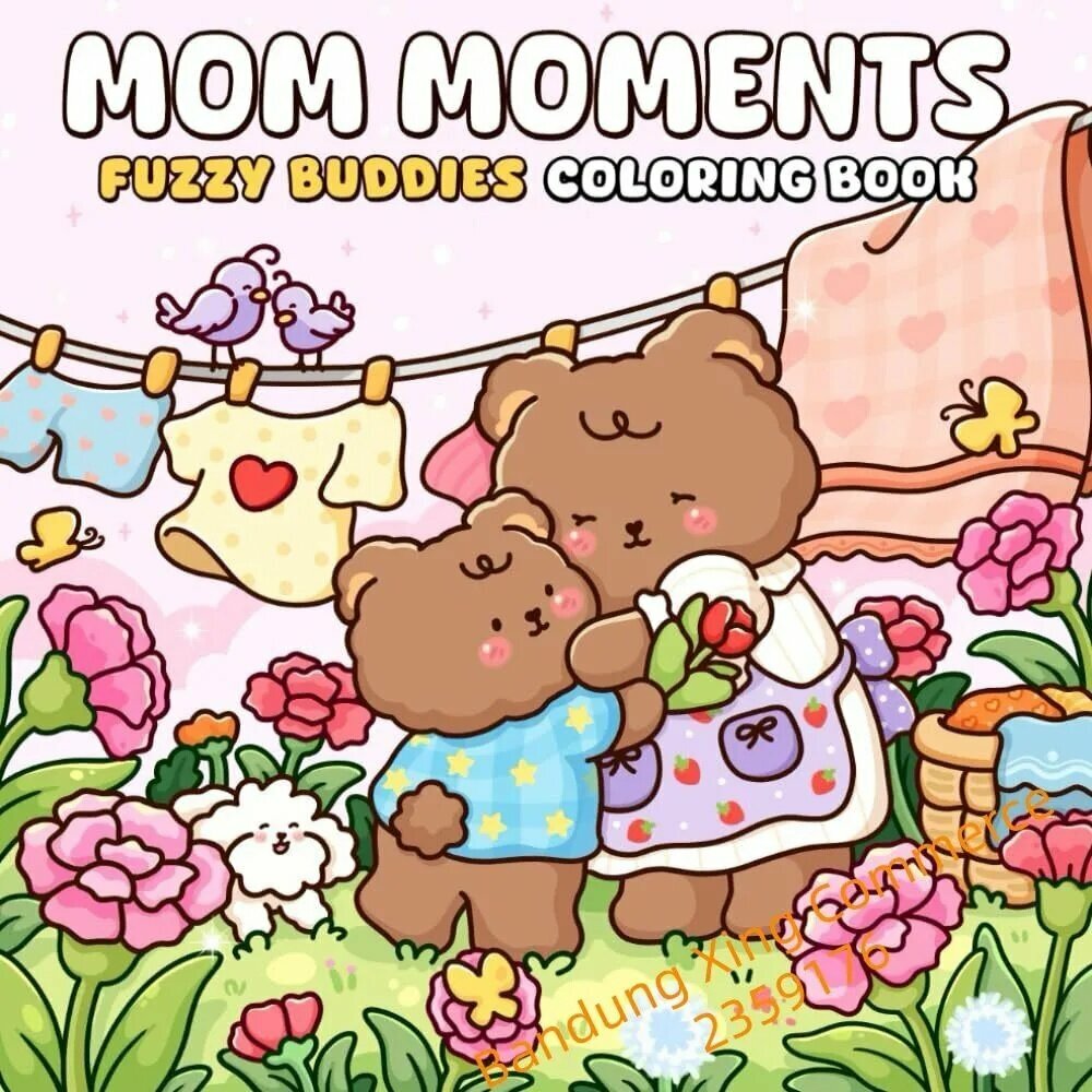 Раскраска антистресс для взрослых и подростков Coco Wyo -MOM MOMENTS 96