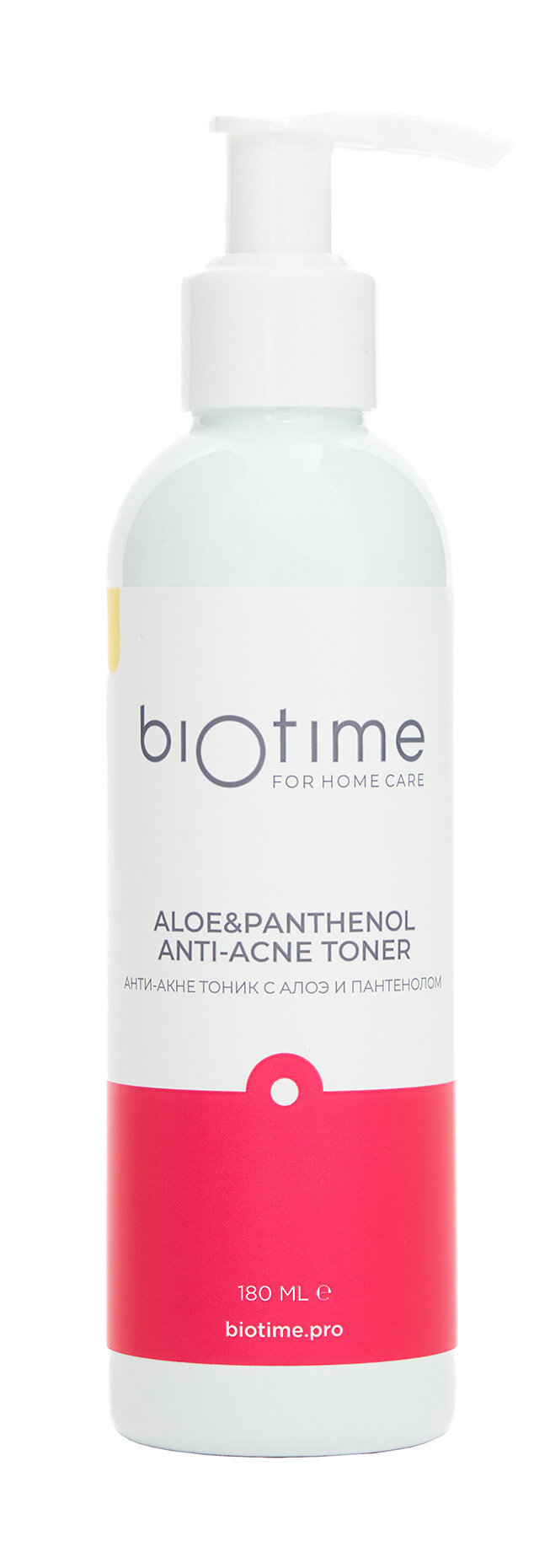 BIOTIME FOR HOMECARE Тоник для лица анти-акне с алоэ и пантенолом, 180 мл (лимит.)