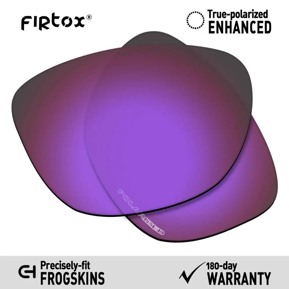 Поляризованные линзы Firtox для Oakley Frogskins OO9013 Purple-Anti Salt, Фиолетовый