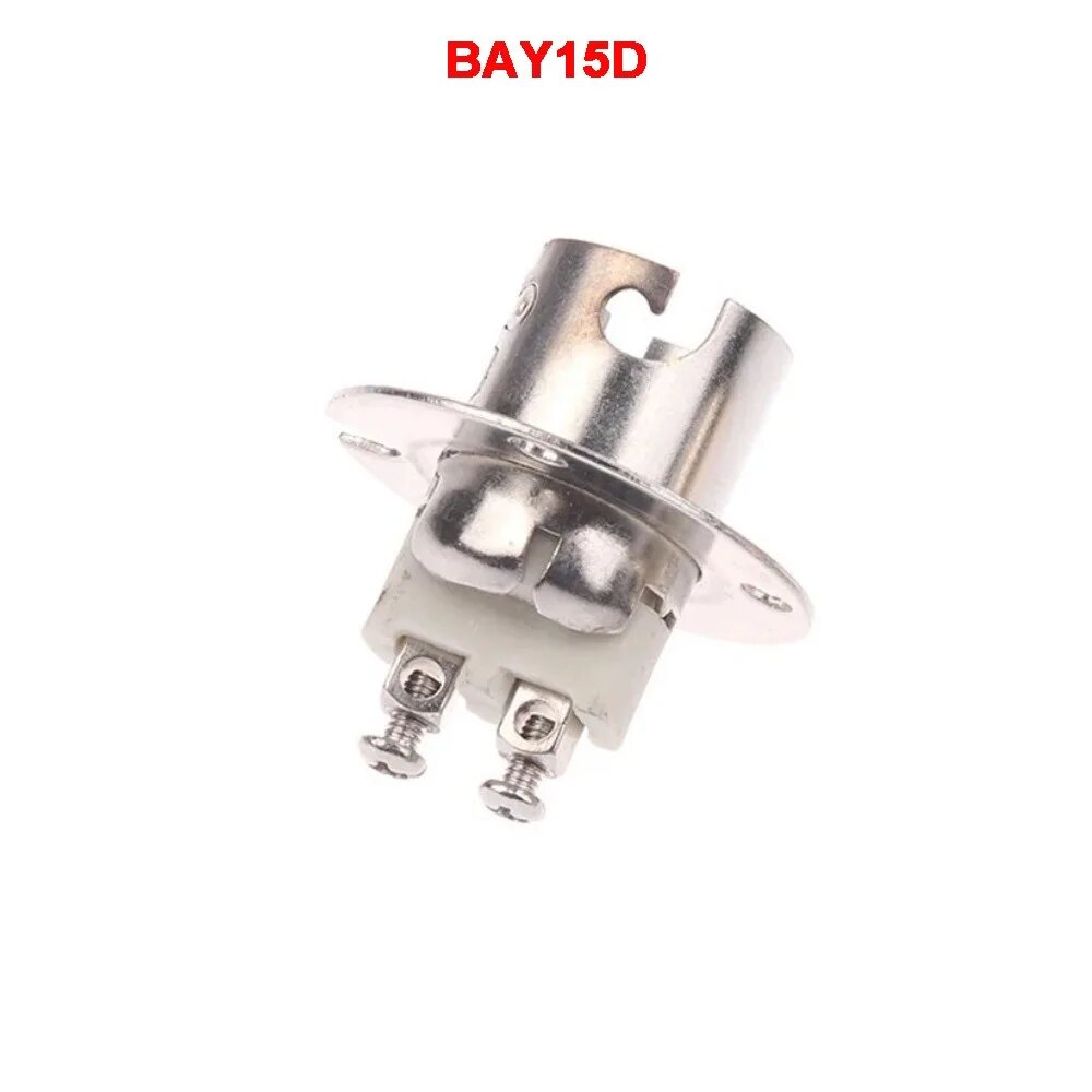 Патрон для лампы BA15D BAY15D металлический